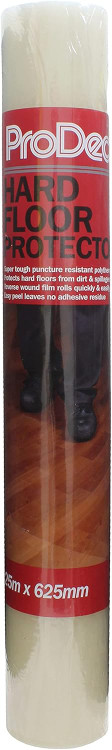 25m x 62.5cm Prodec Hard Floor Protector Film - Shades Colour Centre
