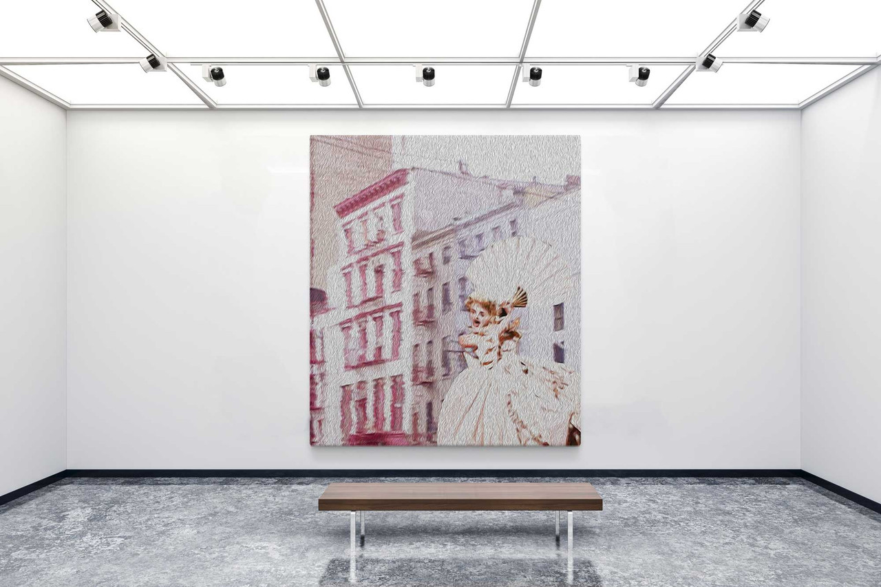 On Sale Madonna Pop Art Oil on Canvas | Neoclassical Pop Art