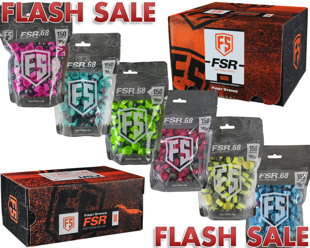 First Strike FSR Rounds - FSR Paintballs
