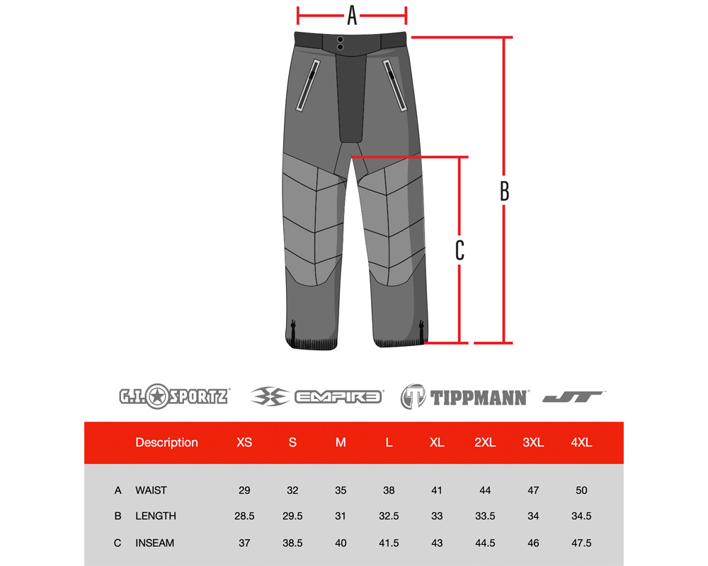 Empire Contact TT Paintball Pants - Black