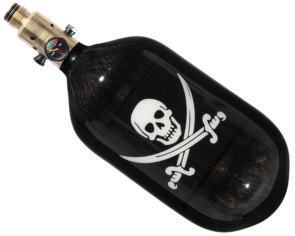 Ninja Lite Carbon Fiber Air Tank - 68/4500 w/ (SLX) All Brass Pro V2 ...