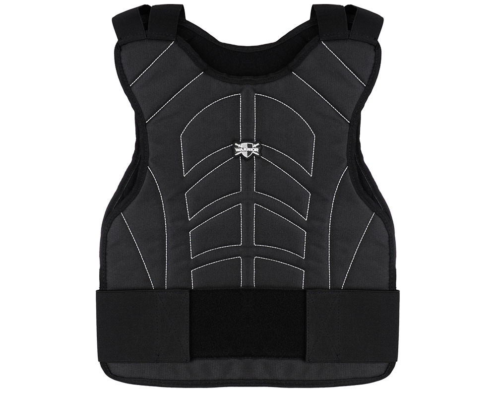 Warrior Paintball Body Armor Chest Protector - Black