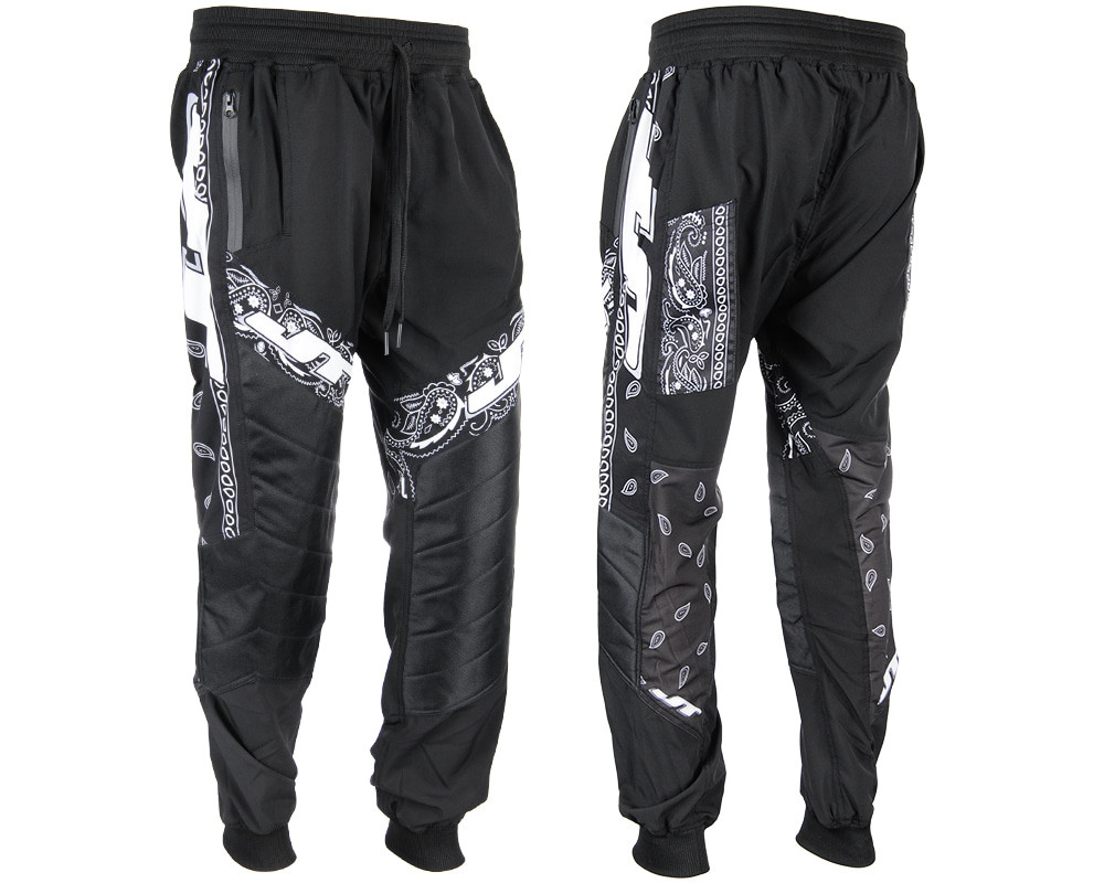 JT Ground Pounder Jogger Paintball Pants - Bandana Black