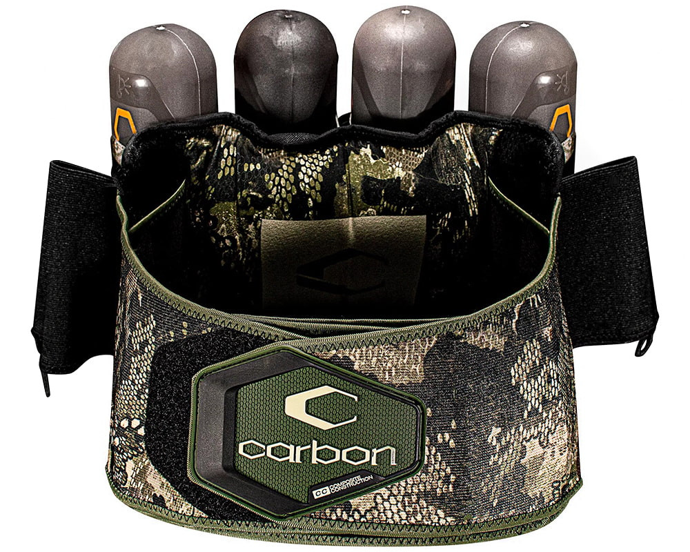 Carbon CRBN 4 Pack CC Paintball Harness - CRBN Camo