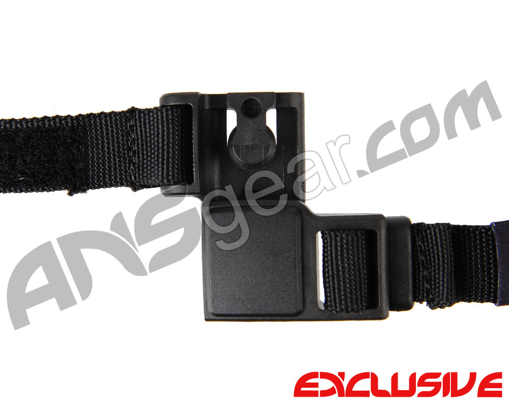Push Universal Magnetic Goggle Chin Straps - Red - KLR (ZYX-0673)