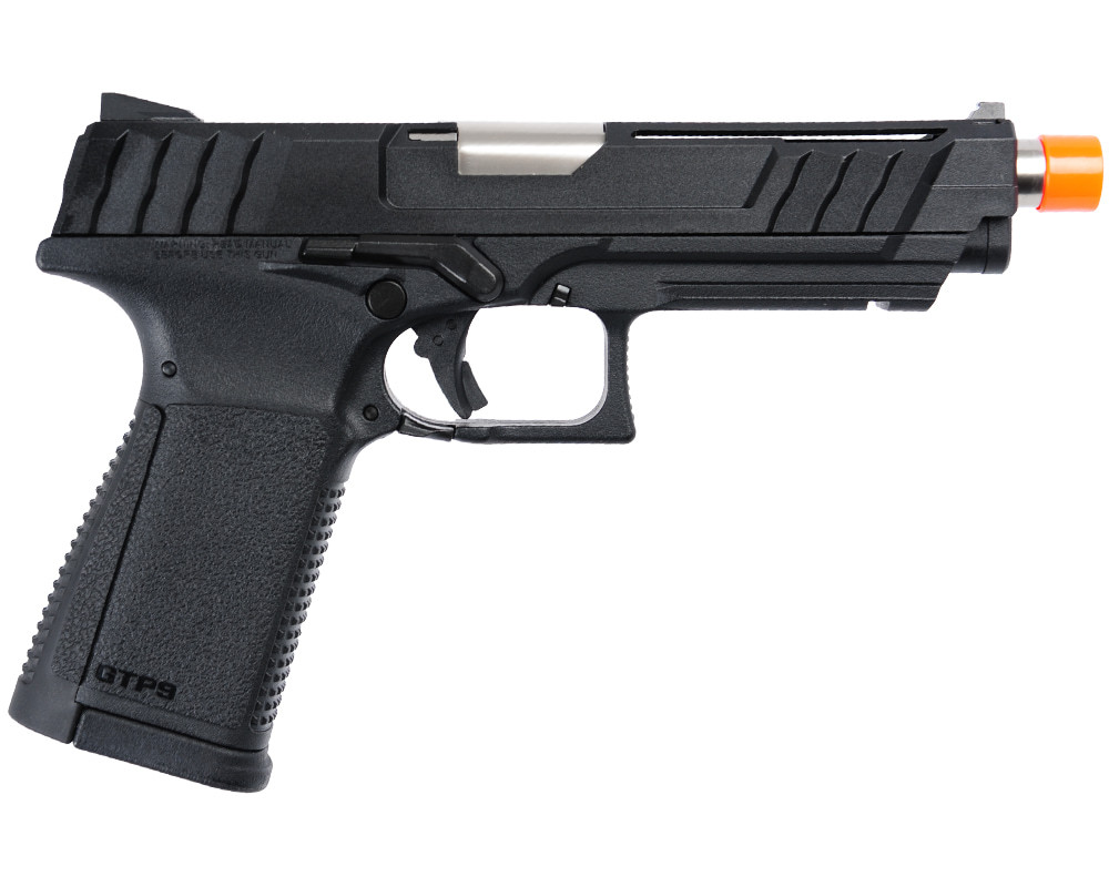 G&G Armament GTP 9 Gas Blow Back Airsoft Pistol - Black (GAS-GPM-TP9 ...