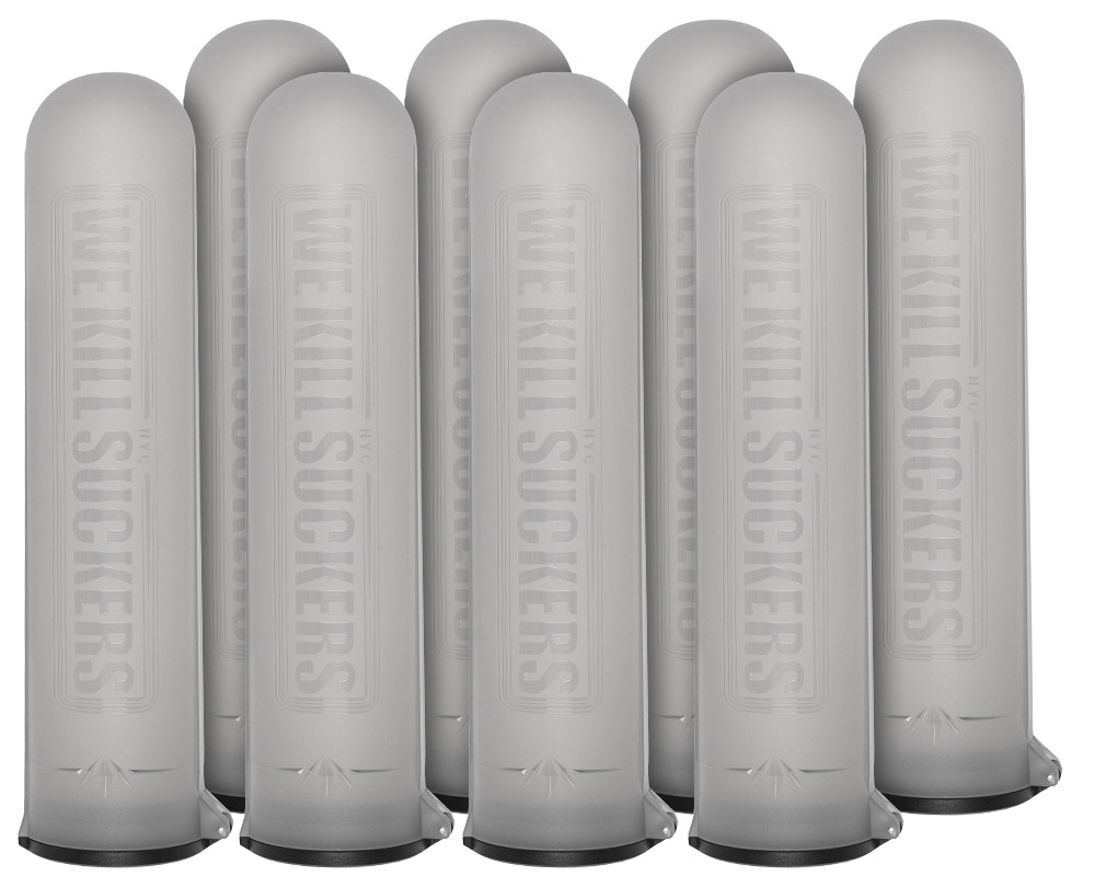 Bunkerkings ESC 140 Round Paintball Pods - 8 Pack - Clear