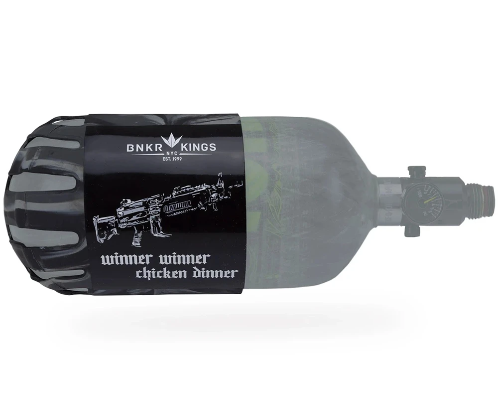 Bunkerkings Knuckle Butt Tank Cover - Winner Winner Black