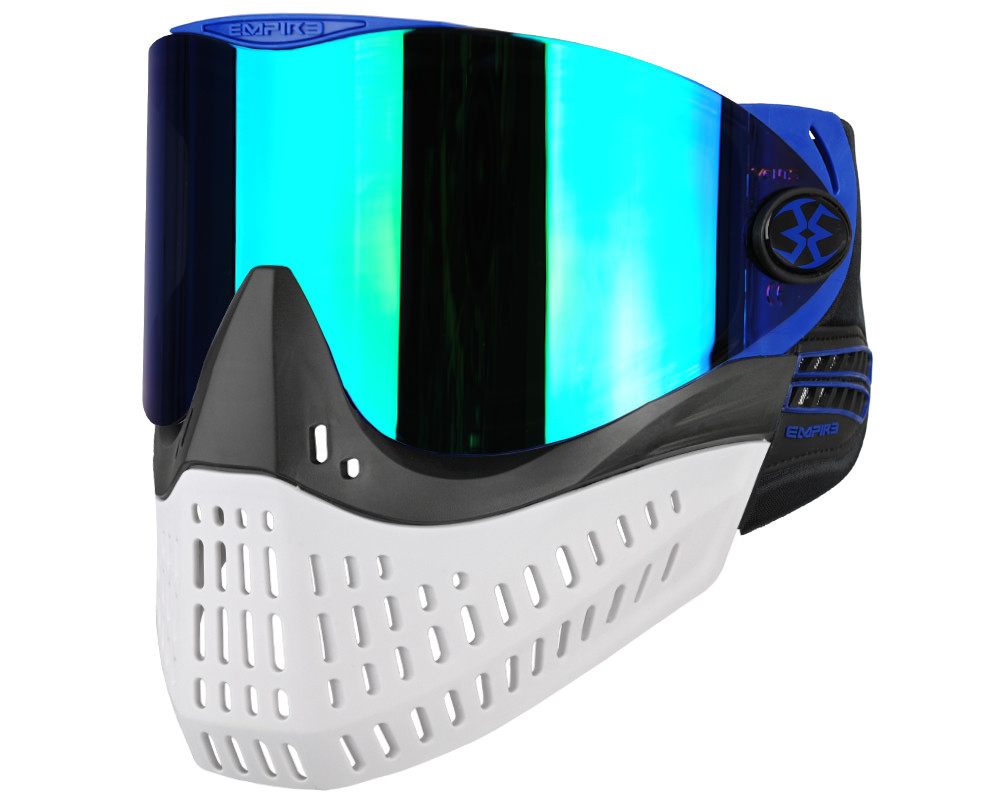 Empire E-Flex Paintball Mask/Goggle - Blue/Grey/White