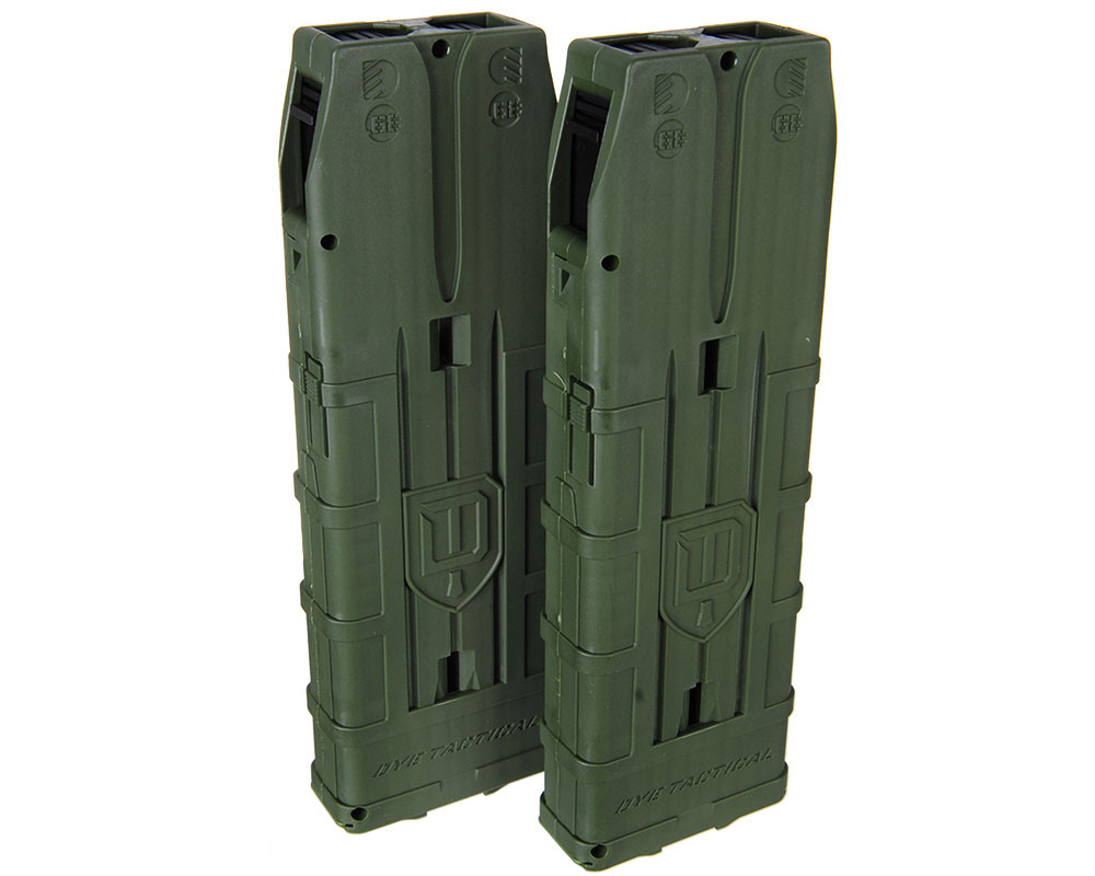 Dye Assault Matrix 20 Round Magazine 2 Pack - Olive (ZYX-1862)