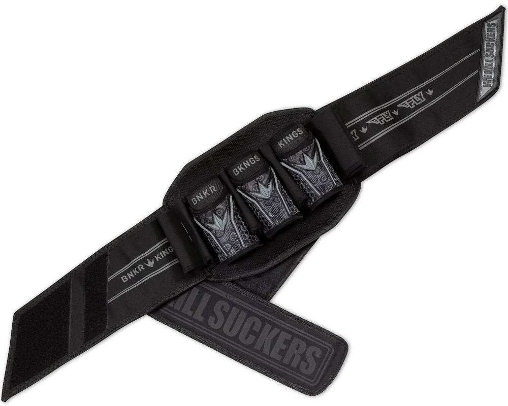 Bunkerkings Fly Pack Paintball Harness - 3+4 - Black Tentacles