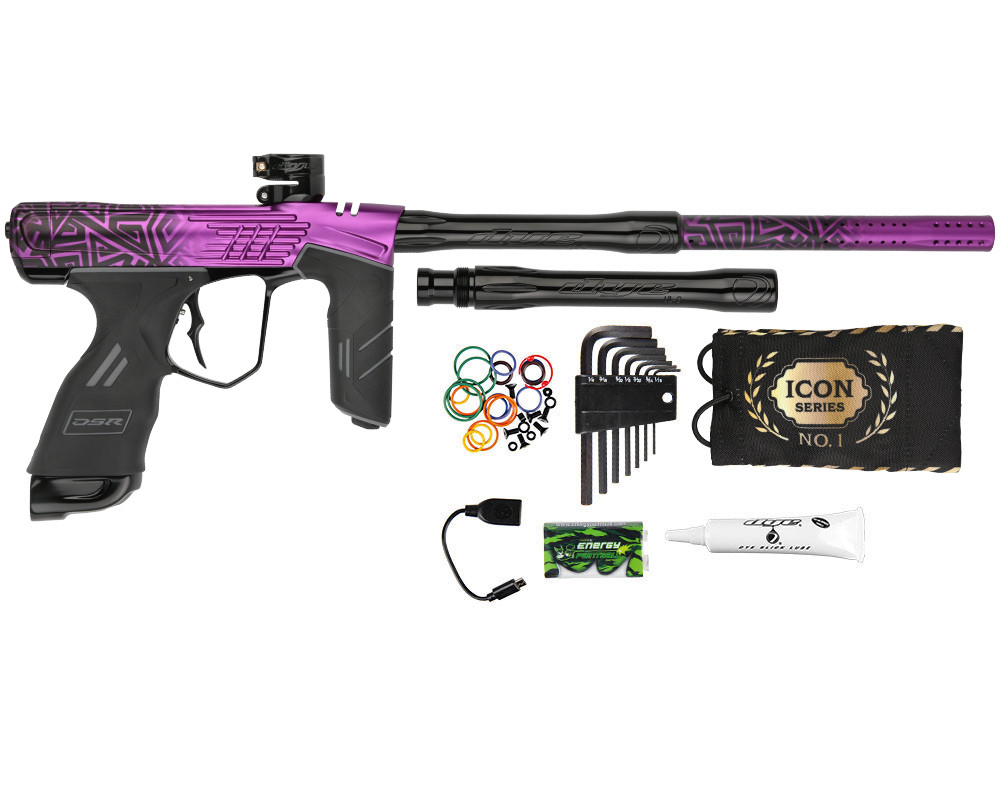 Dye DSR+ Icon Paintball Gun - PGA Mayan Purple