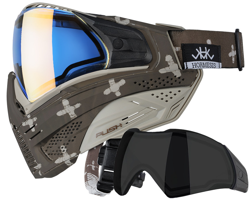 Push Unite Paintball Mask w/ Free Additional Smoke Lens - Hormesis Duke