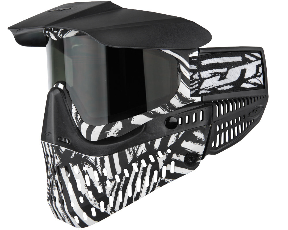 JT ProFlex Paintball Mask - Zebra w/ 1 Lens