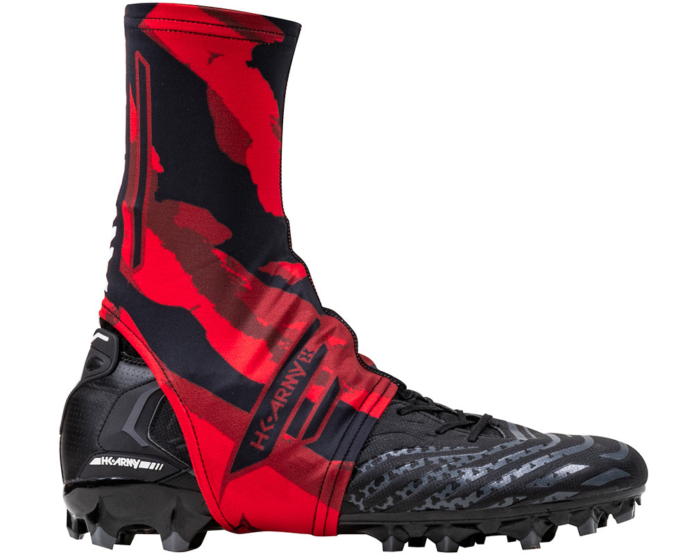 HK Army Cleat Covers - Short - Tiger Red