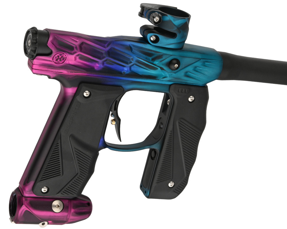 HK Army Hive Mini GS Paintball Gun - Dust Acid Teal/Pink Fade