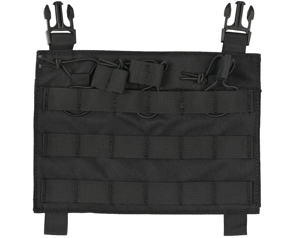 Lancer Tactical Velcro Triple Magazine Pouch - Black (CA-2030B)