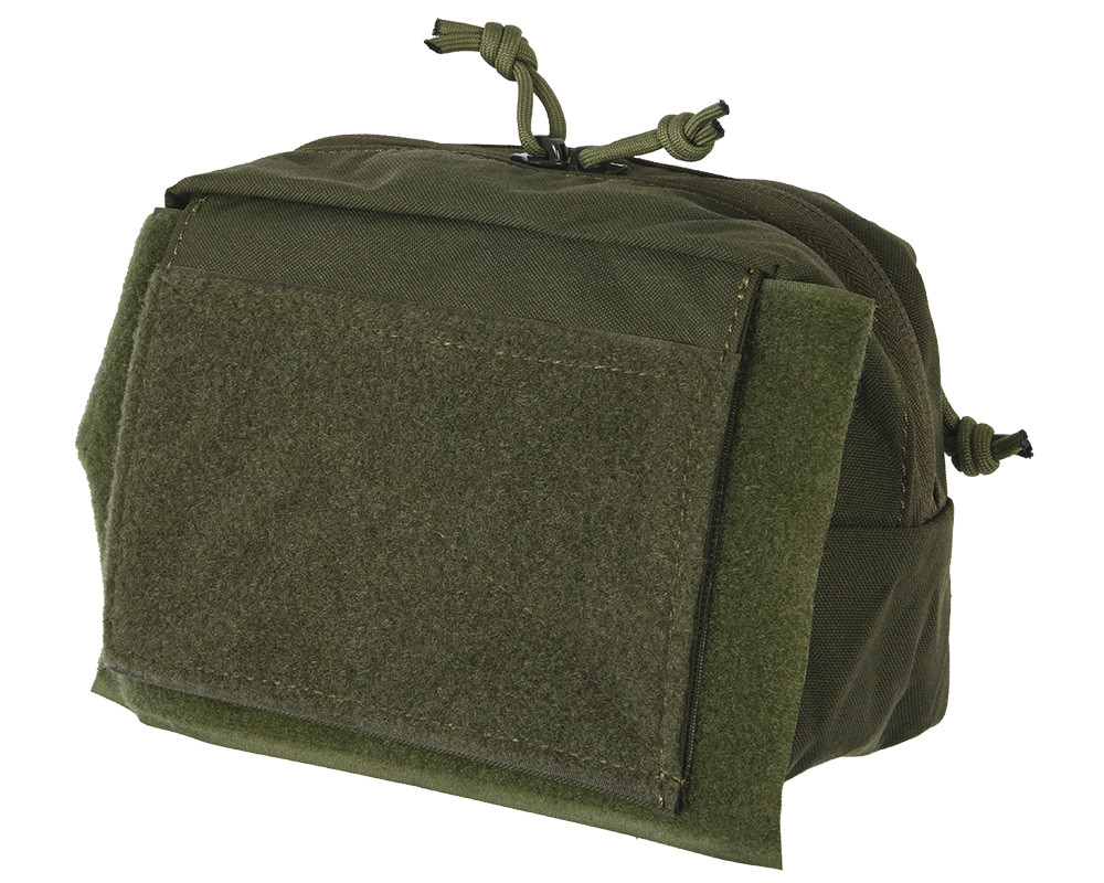 WoSport Sub-Abdominal Pouch For Chest Rig - Olive Drab (CA-2109G)