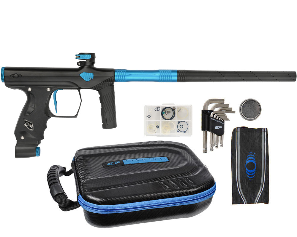 SP Shocker ERA Paintball Gun - Matte Black/Matte Blue