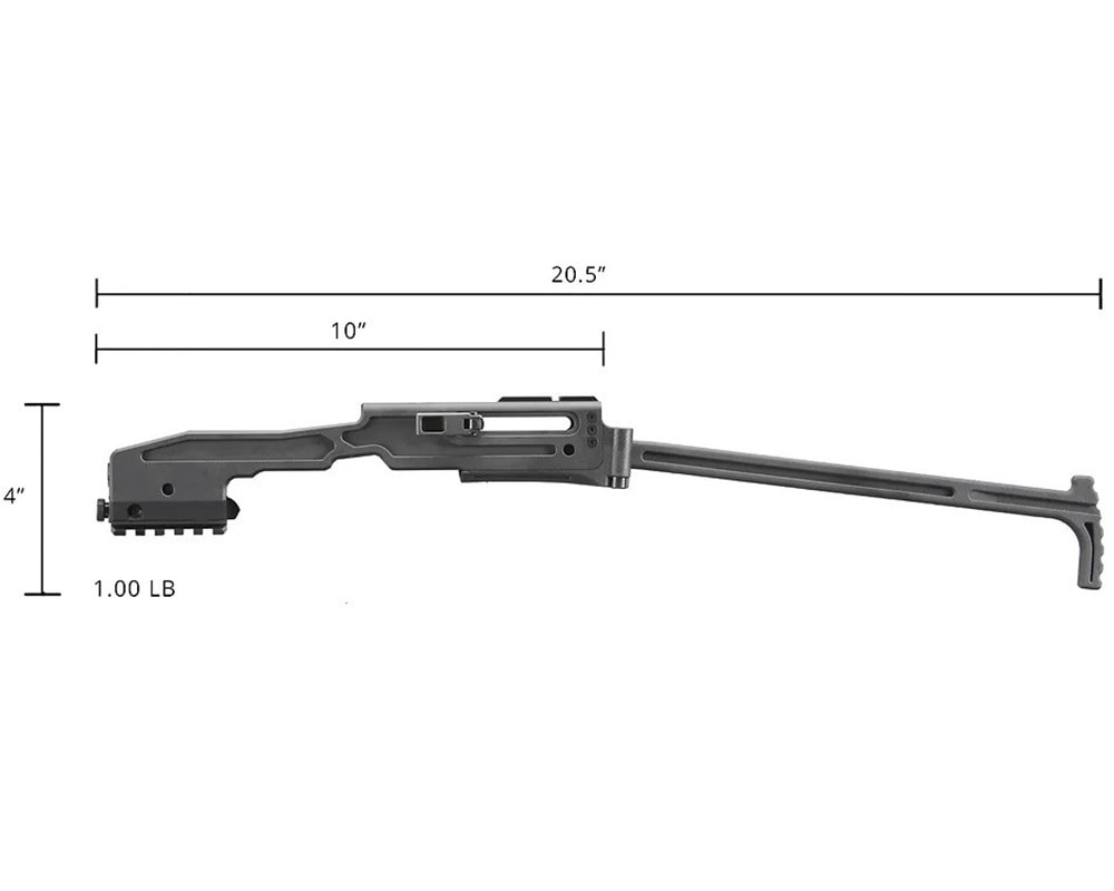B&T Officially Licensed USW Conversion Kit For G-Series Gas Blowback ...