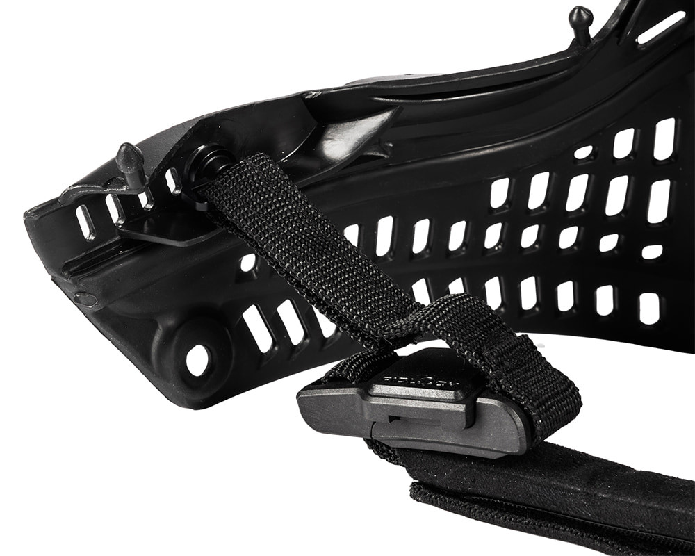 HK Army Proflex Aluminum Chin Strap Screw Set - Black