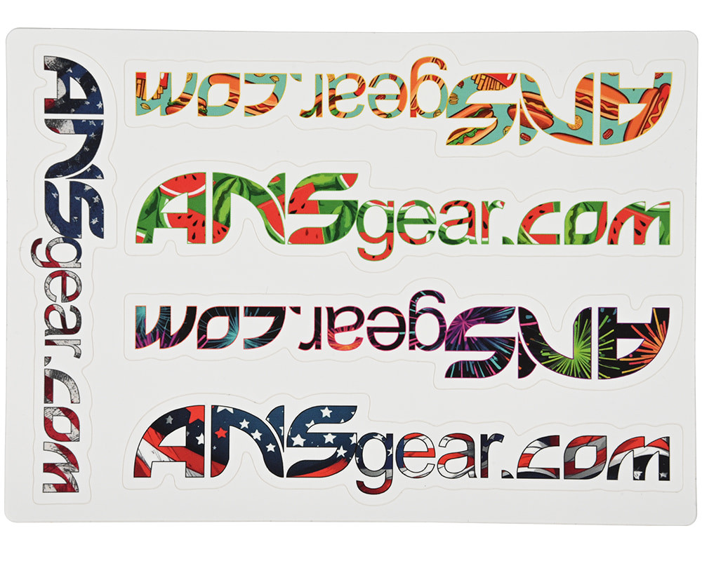 ANSgear.com Logo Sticker Sheet - Independence