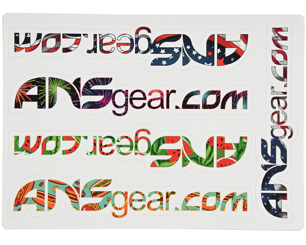ANSgear.com Logo Sticker Sheet - Independence