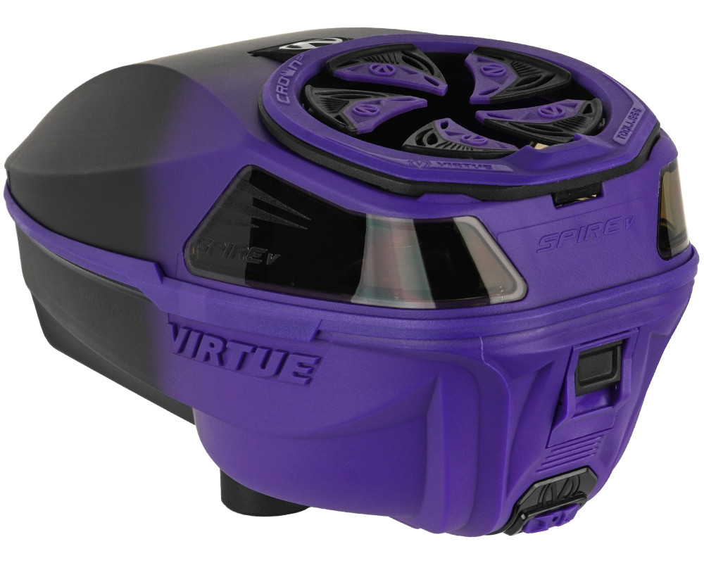 Virtue Spire V Paintball Loader - Fade Purple Black