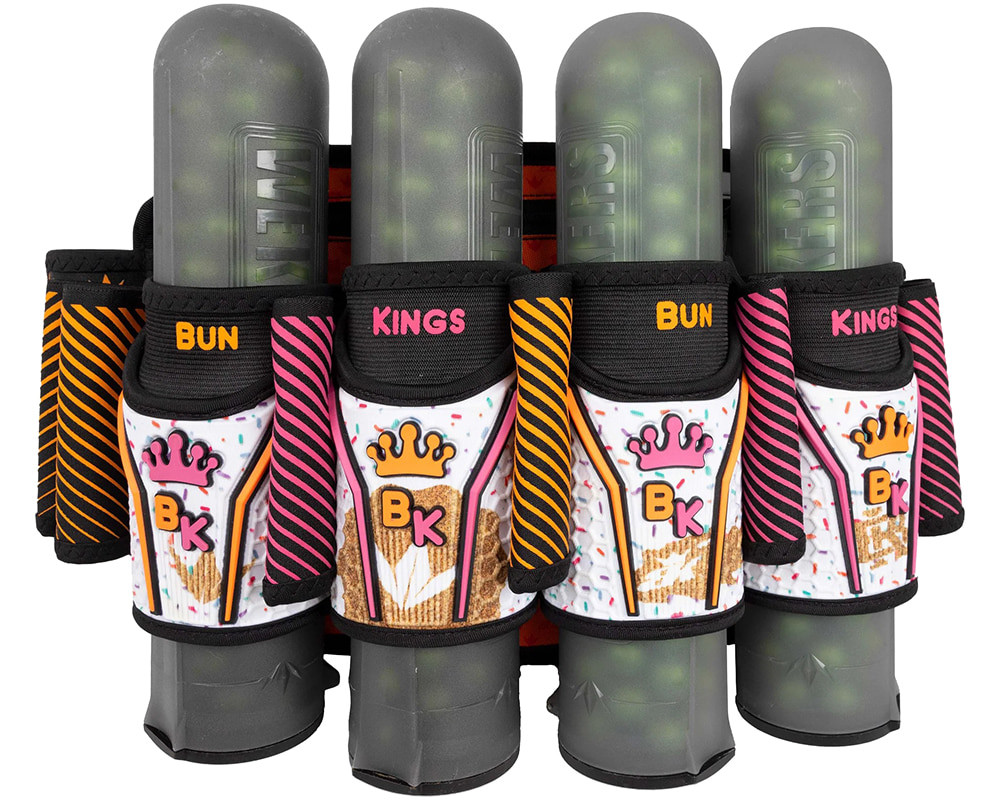 Bunkerkings Fly2 Pack Limited Edition Paintball Harness w/ 8 ESC Pods ...