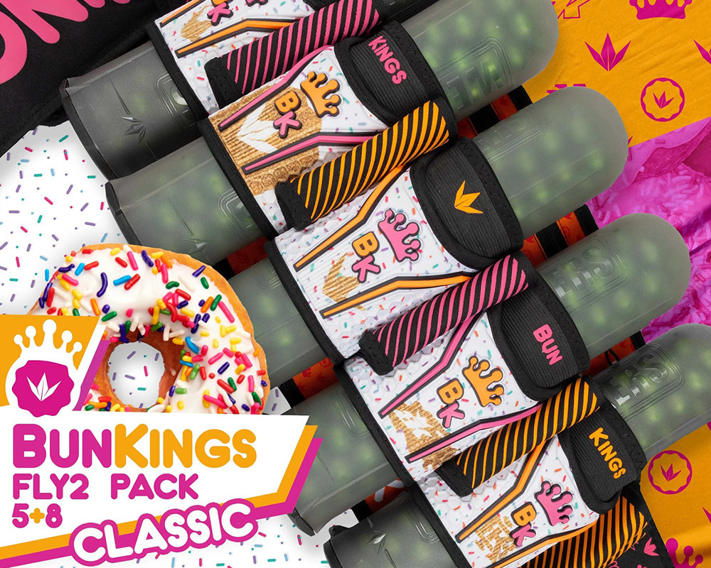 Bunkerkings Fly2 Pack Limited Edition Paintball Harness w/ 8 ESC Pods ...