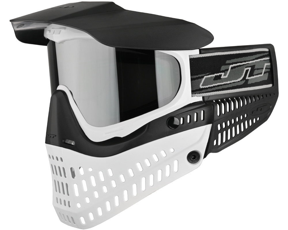 JT ProFlex Paintball Mask - Dark Trooper w/ Prizm Chrome Lens