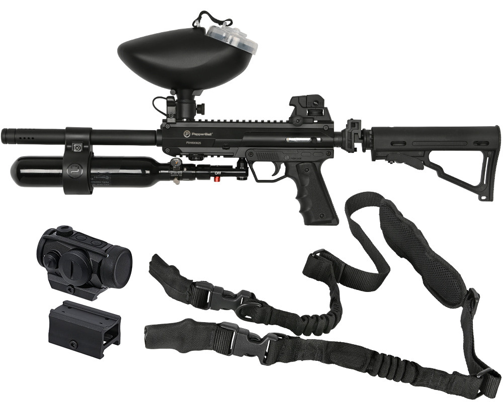 Pepperball TAC-SA Pro Plus Launcher Home Defense Rifle - Black