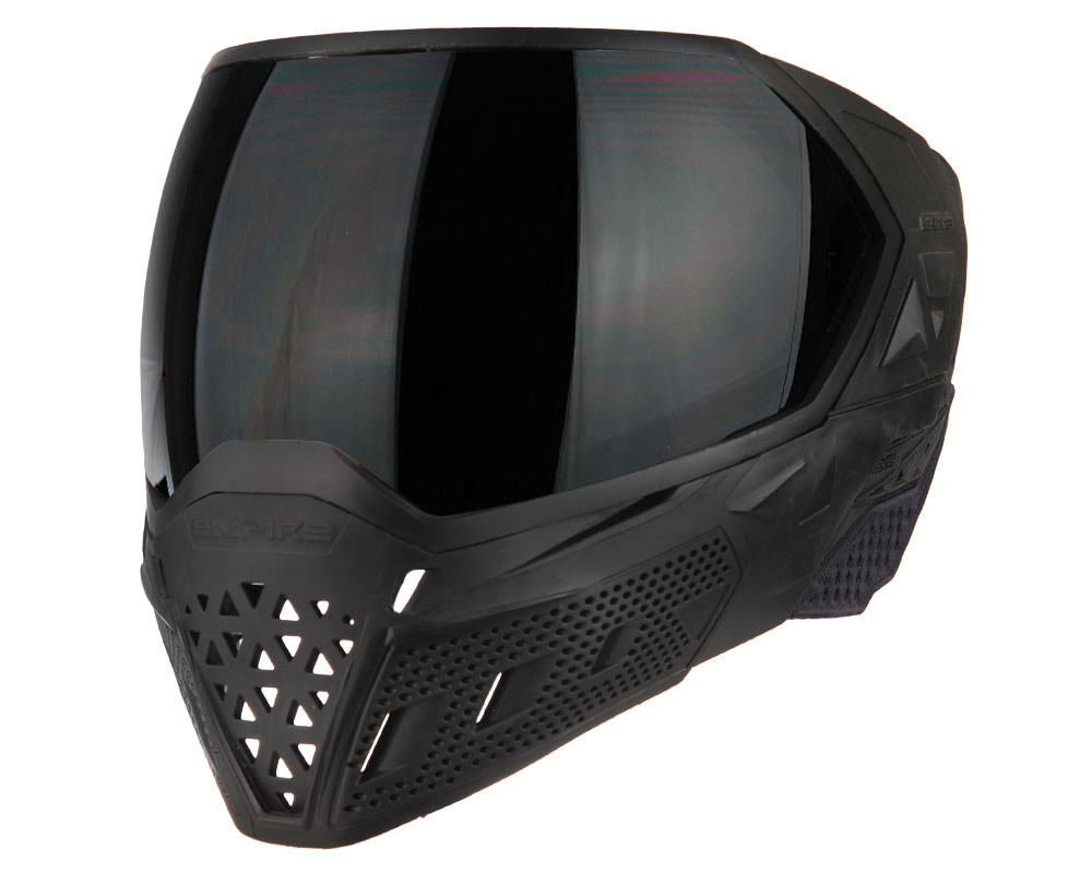 Empire EVS Paintball Mask w/ 1 Lens - Black/Black