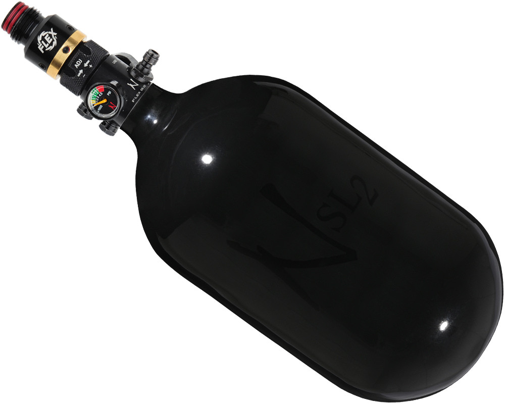 Ninja SL2 Carbon Fiber Air Tank - 68/4500 w/ Flex Adjustable Regulator ...