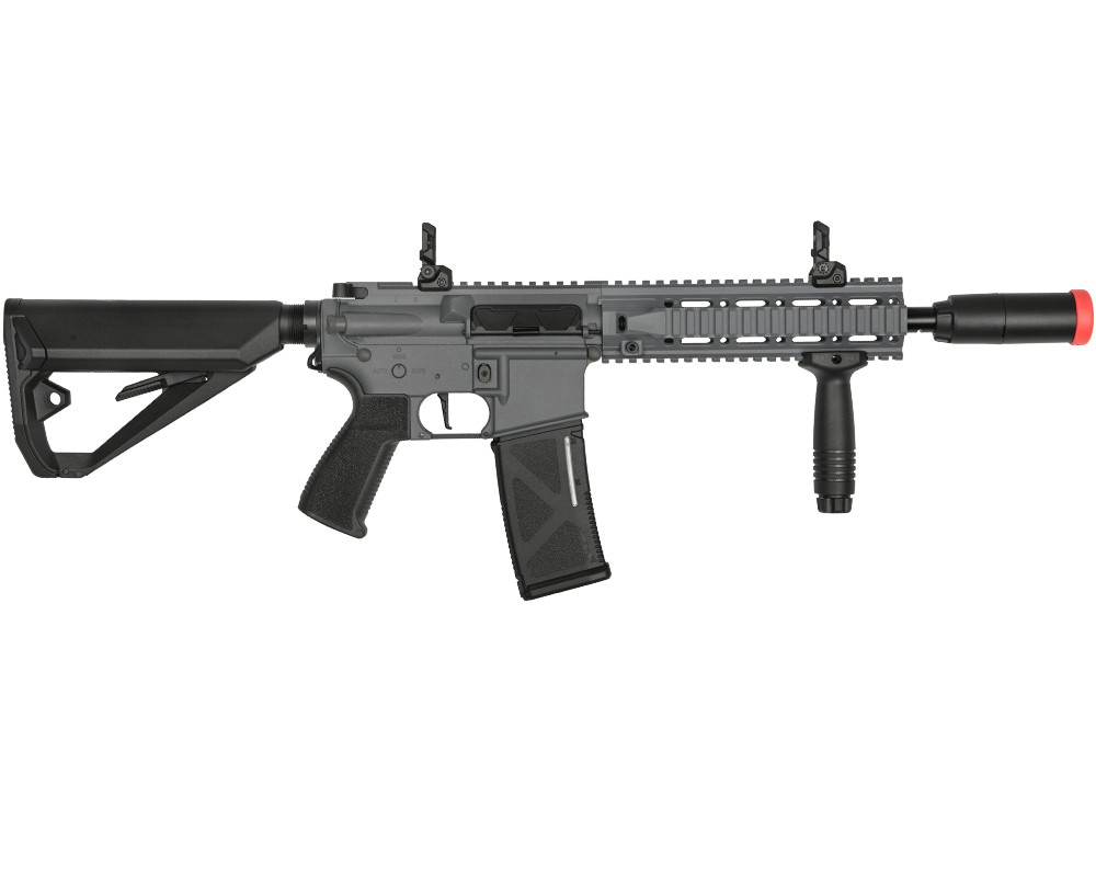 Arcturus LWT MK-II CQB 10" Sport ARC SE AEG Airsoft Gun Starter Pack - Grey