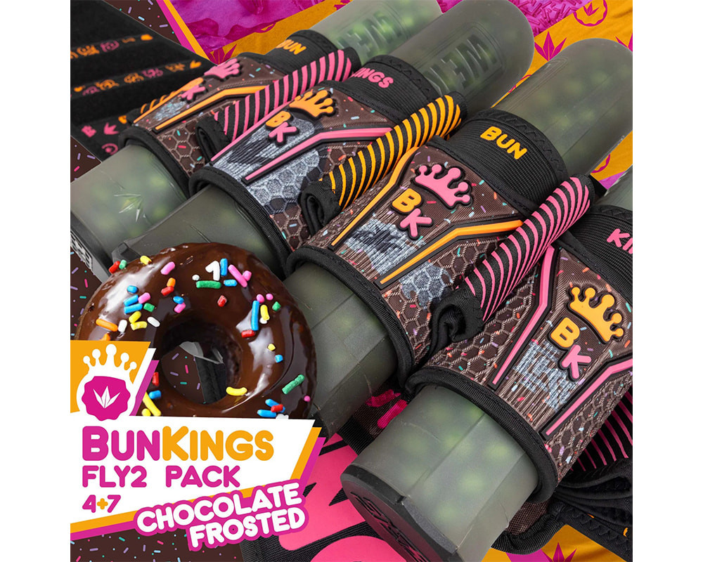 Bunkerkings Fly2 Pack Paintball Harness w/ 8 ESC Pods - 4+7 - Chocolate ...