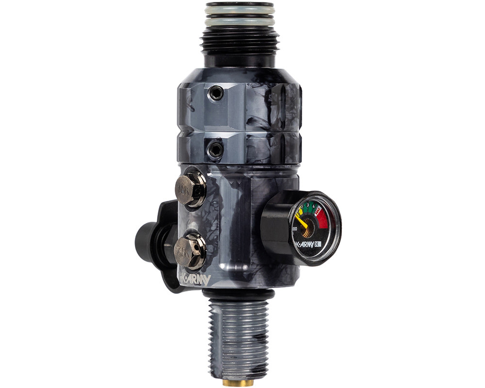 HK Army Turbine Pro Tank Regulator - Long - Marble Grey