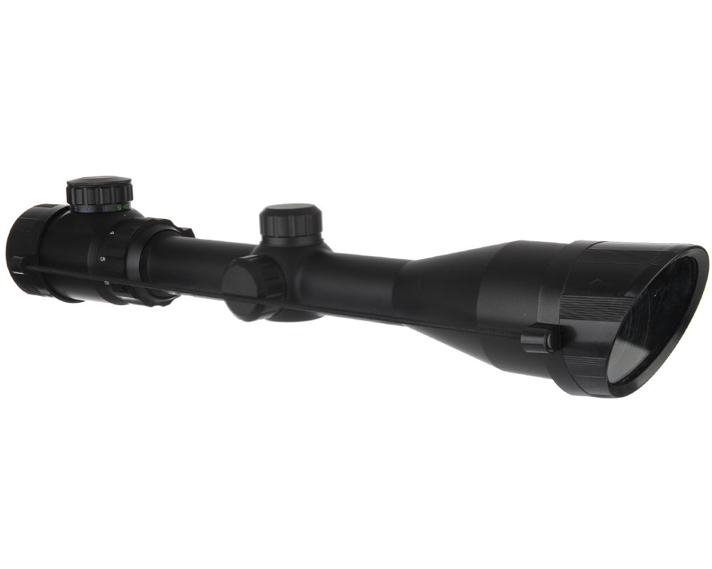 Aim Sports Tactical Series 3-9x40mm Scope w/ Dual Illuminated DMR ...