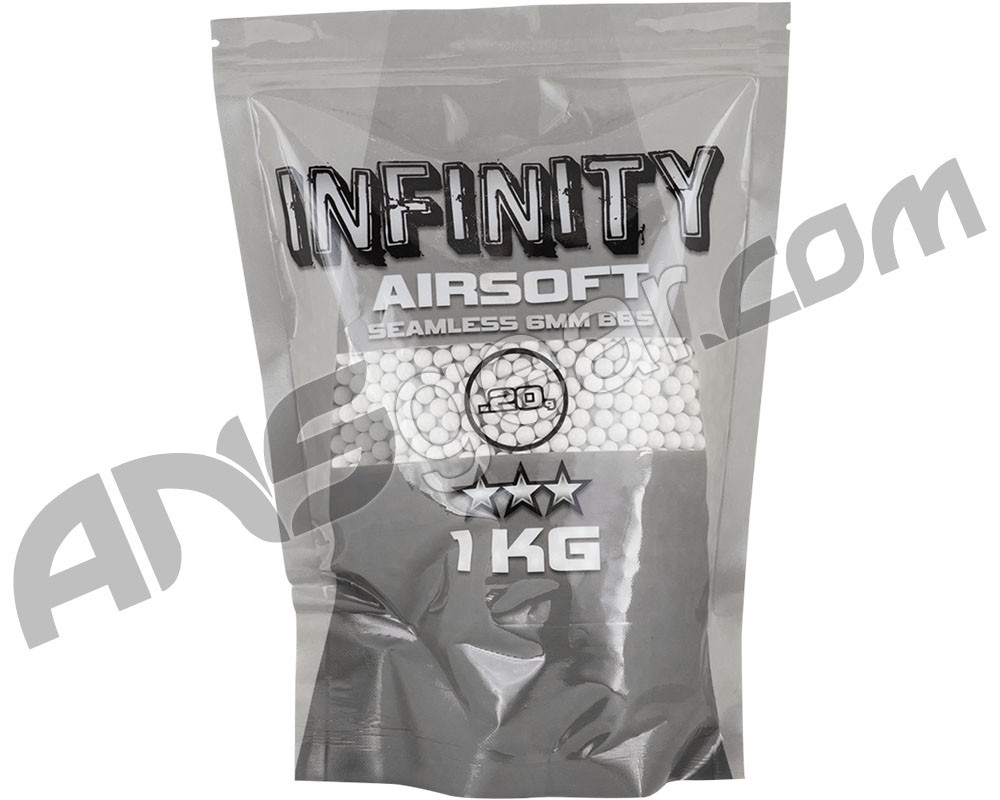 Valken Infinity .20g Airsoft BB's - 5000 - White (74695)