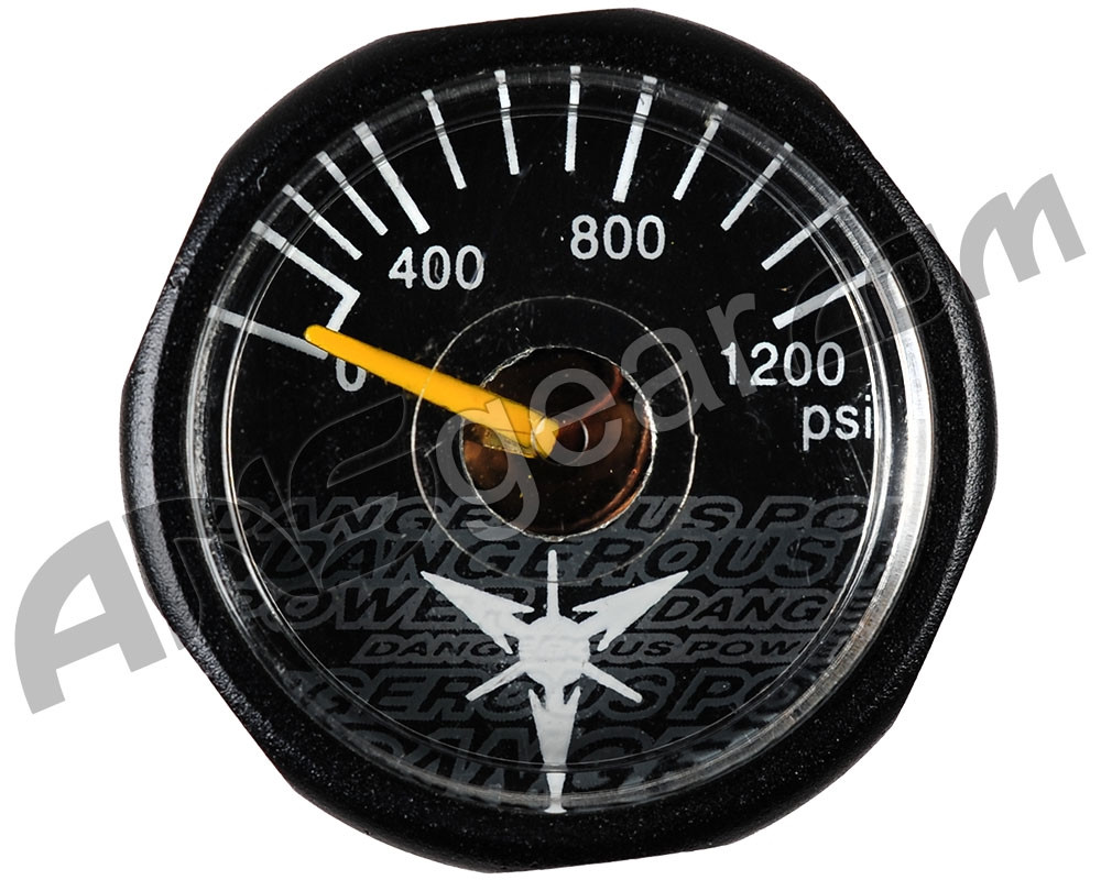 Dangerous Power 1200 PSI Gauge - Black