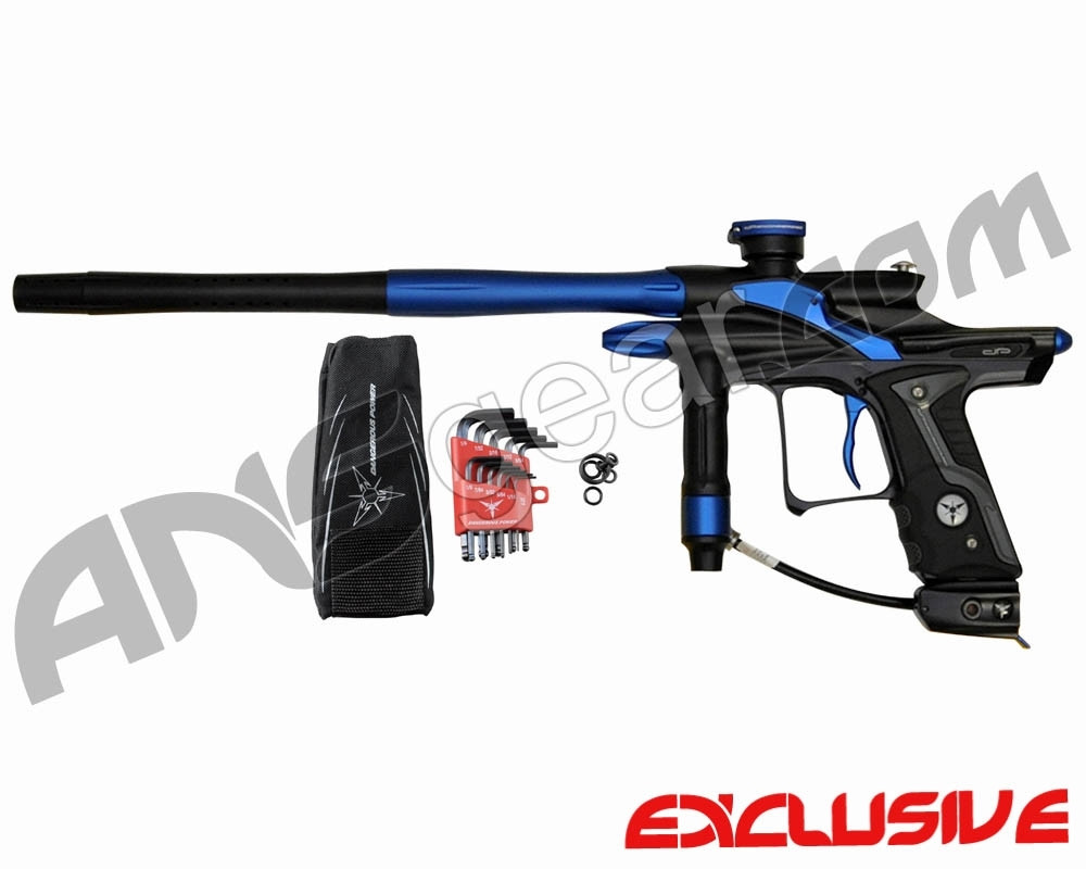 Dangerous Power Fusion FX Paintball Gun - Black/Blue - ANSgear.com