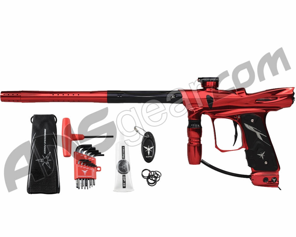 Dangerous Power Rev-i Paintball Gun - Red/Black - ANSgear.com