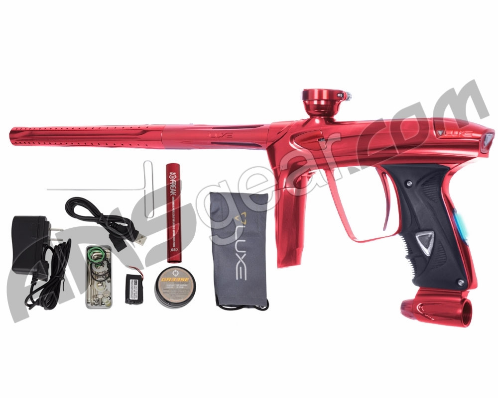 DLX Luxe 2.0 OLED Paintball Gun - Red/Red - ANSgear.com