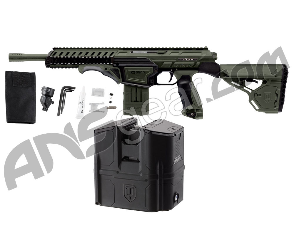 Dye Assault Matrix DAM Paintball Gun With Discounted Box Rotor Loader ...