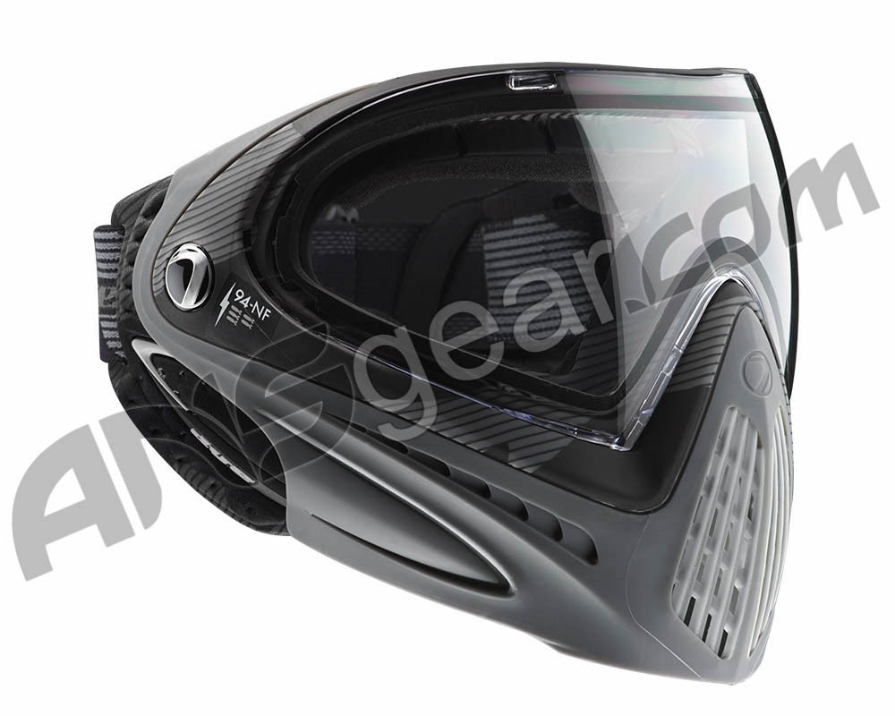 Dye Invision I4 Pro Mask - Bomber Grey w/ Clear Lens - ANSgear.com