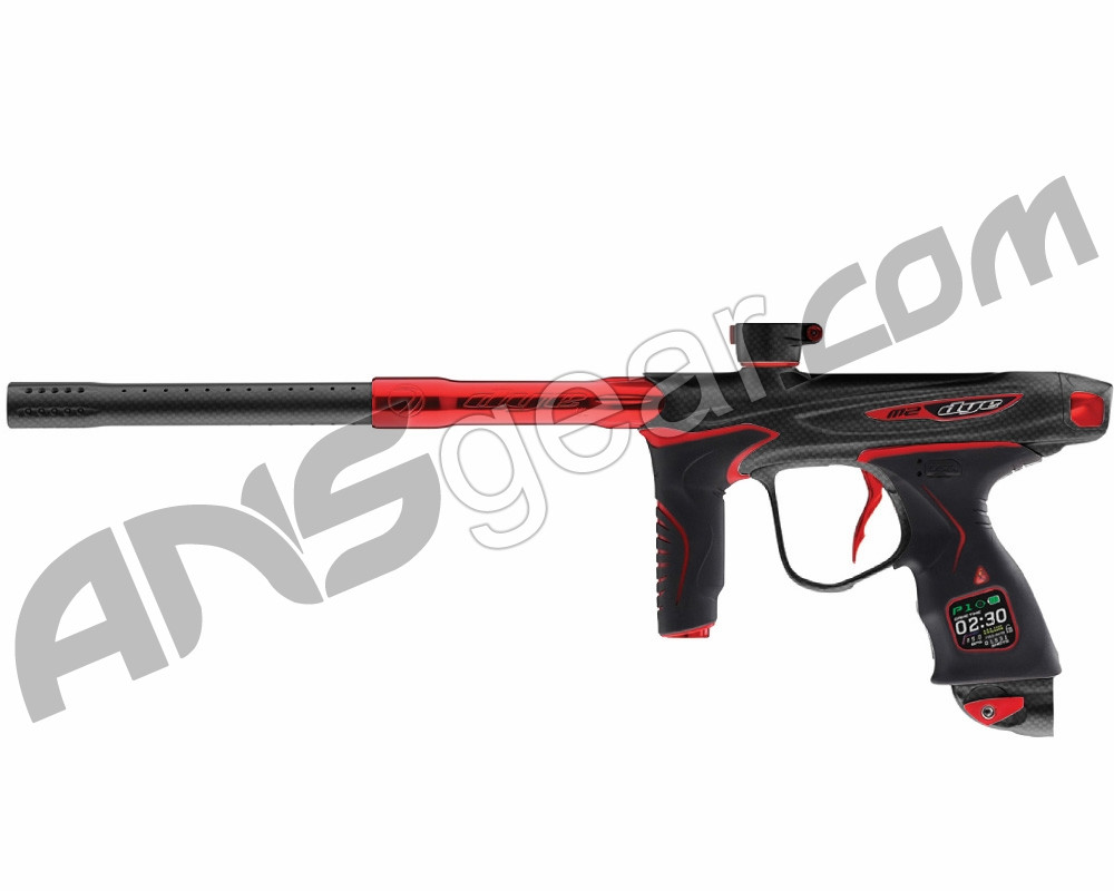 Dye M2 Paintball Gun - Carbon/Red - ANSgear.com