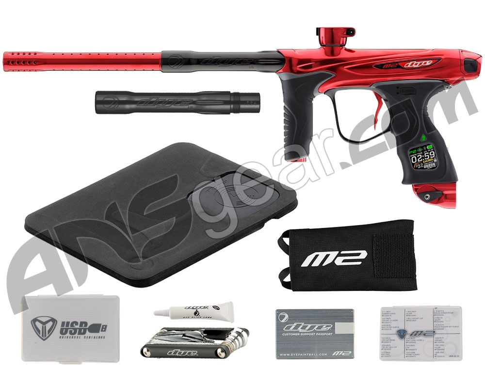 Dye M2 Paintball Gun - RedruM