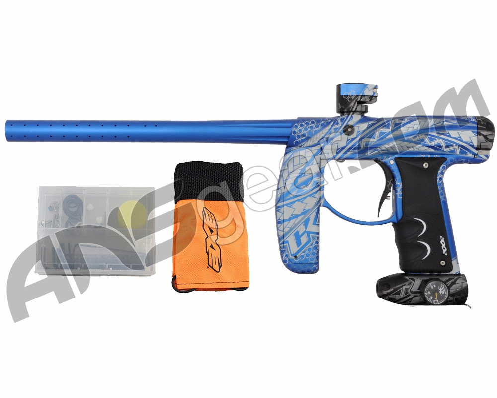 Empire Axe Paintball Gun - Contract Killer Laser Engraved Blue ...