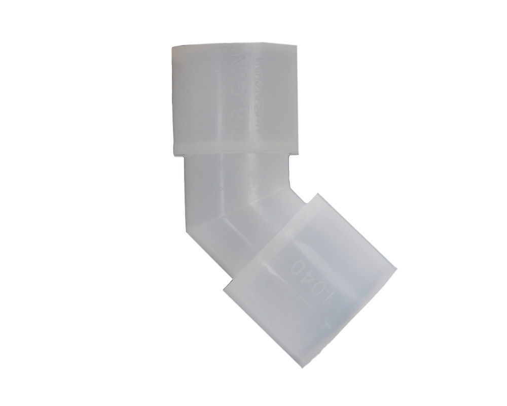 Extreme Rage 45 Degree Loader Elbow - Clear - ANSgear.com