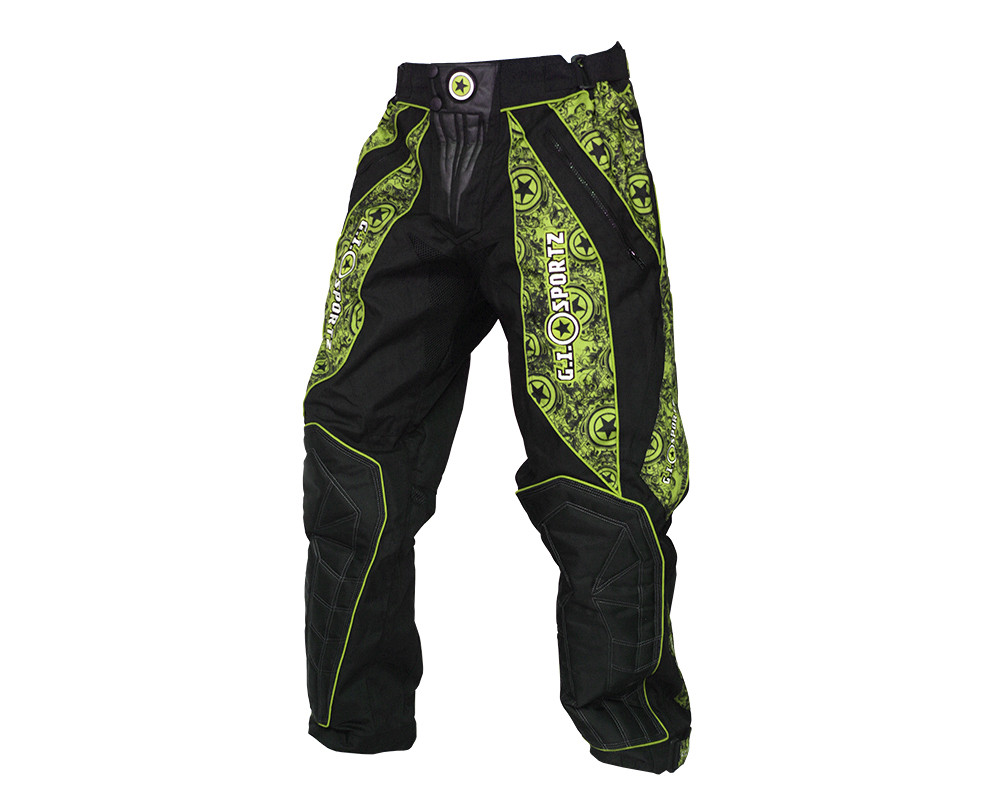 GI Sportz Herald Paintball Pants - Lime Green - ANSgear.com